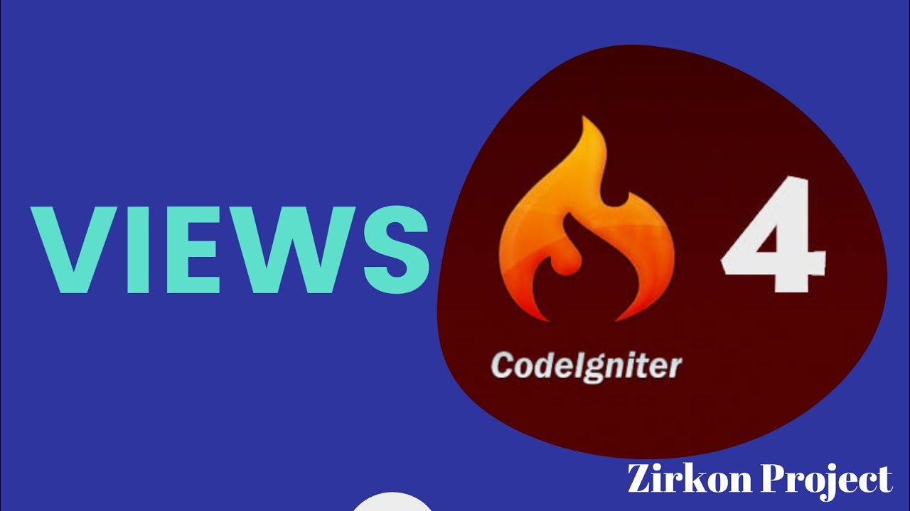 Codeigniter 4 Views Youtube