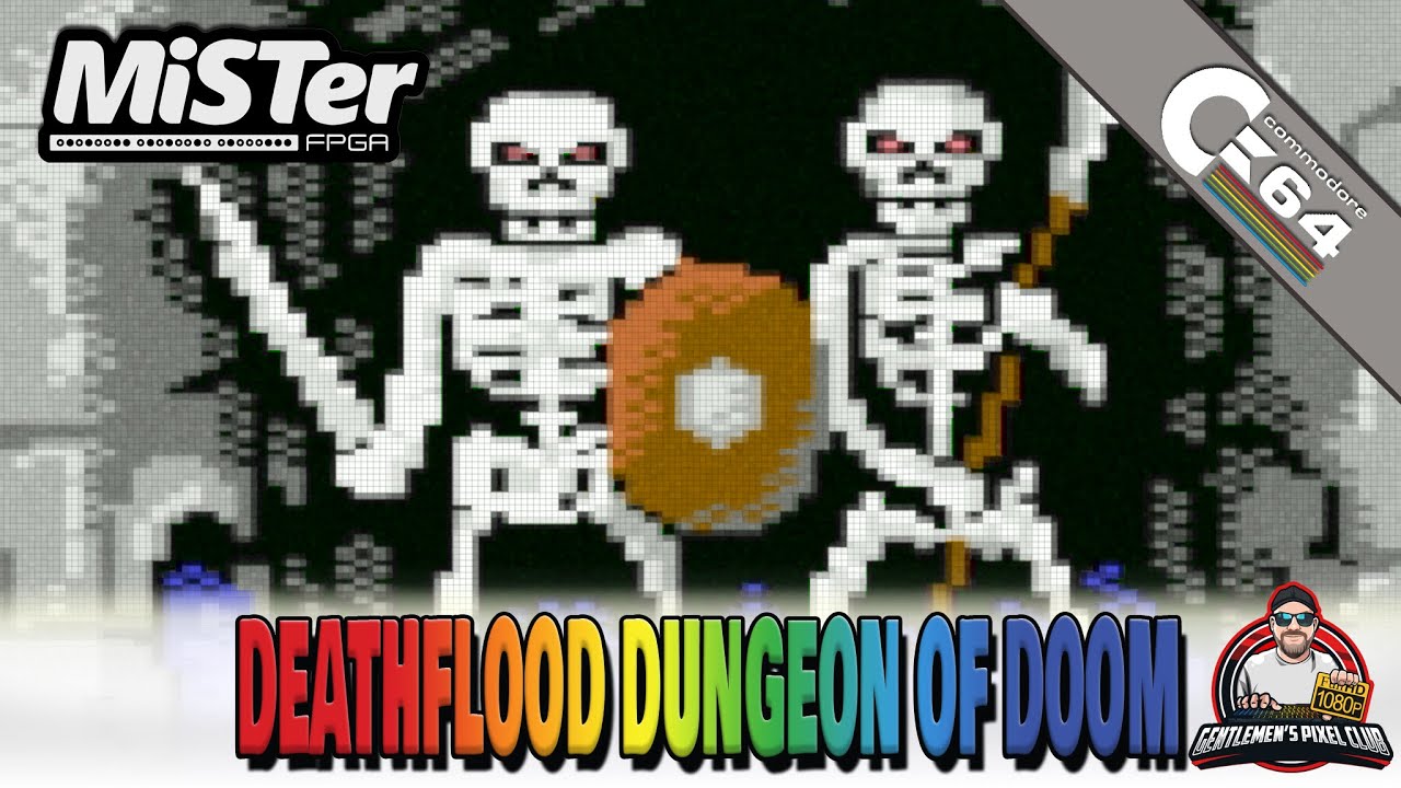 Deathflood Dungeon of Doom / MiSTer FPGA / Commodore 64 - YouTube