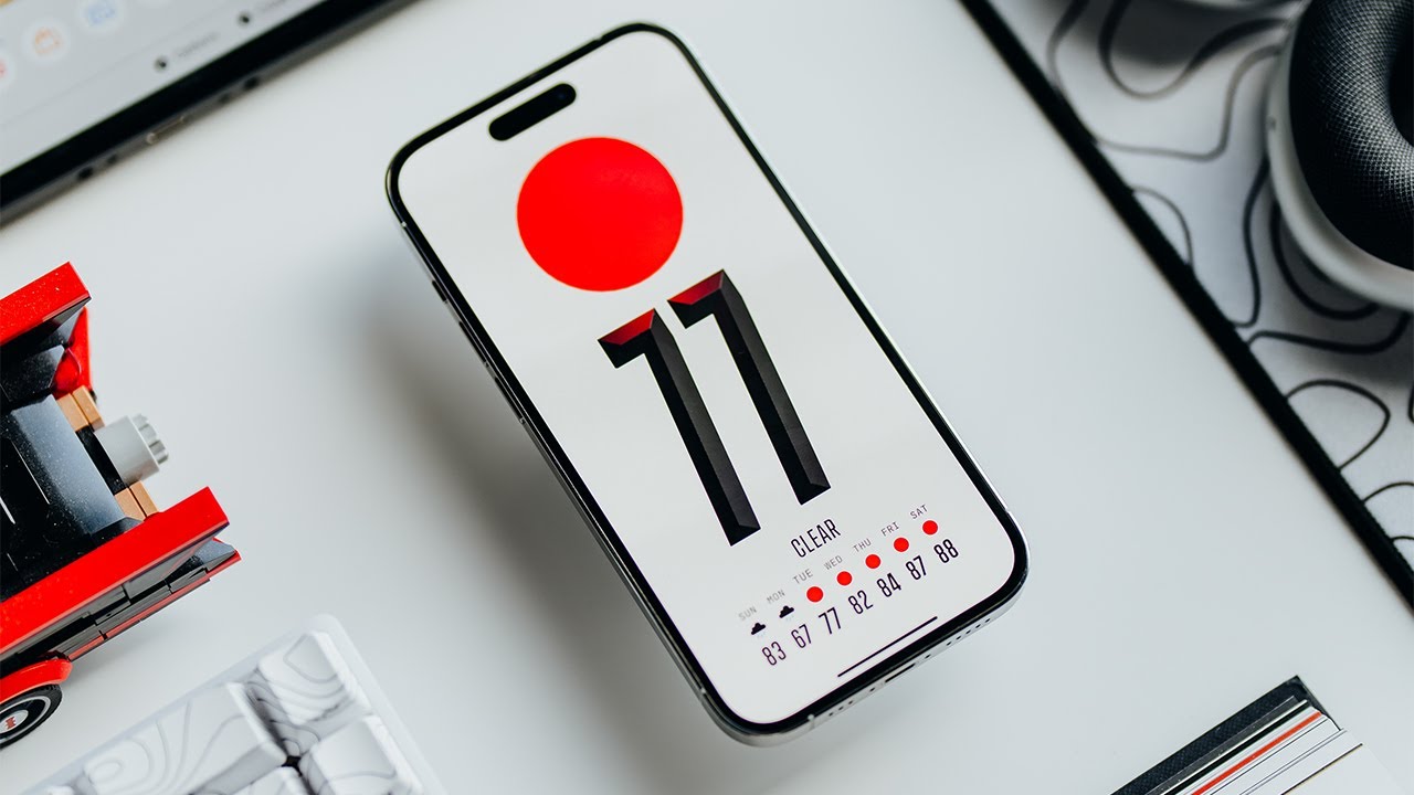 An Intentional Home Screen Setup - YouTube