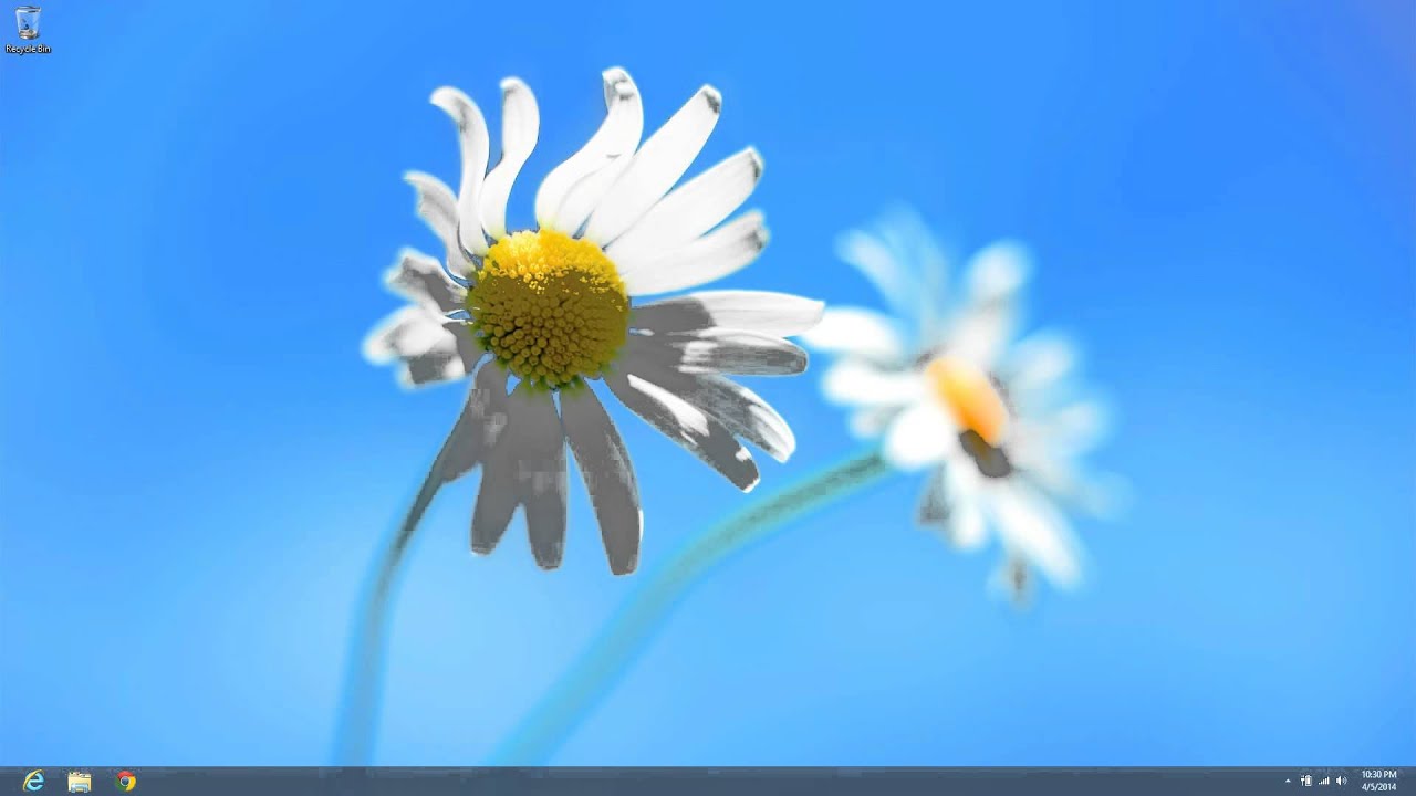 Fake Windows 8 Desktop Screen (trick your friends) - YouTube