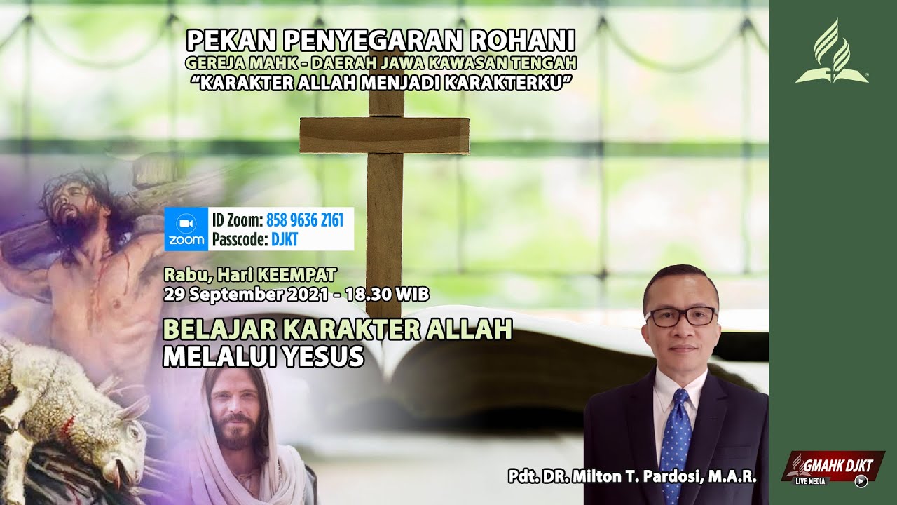 BELAJAR KARAKTER ALLAH MELALUI YESUS - YouTube