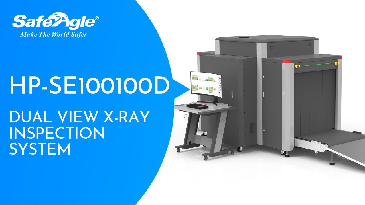 Safeagle HP-SE100100D Dual View X-ray Inspection System - YouTube