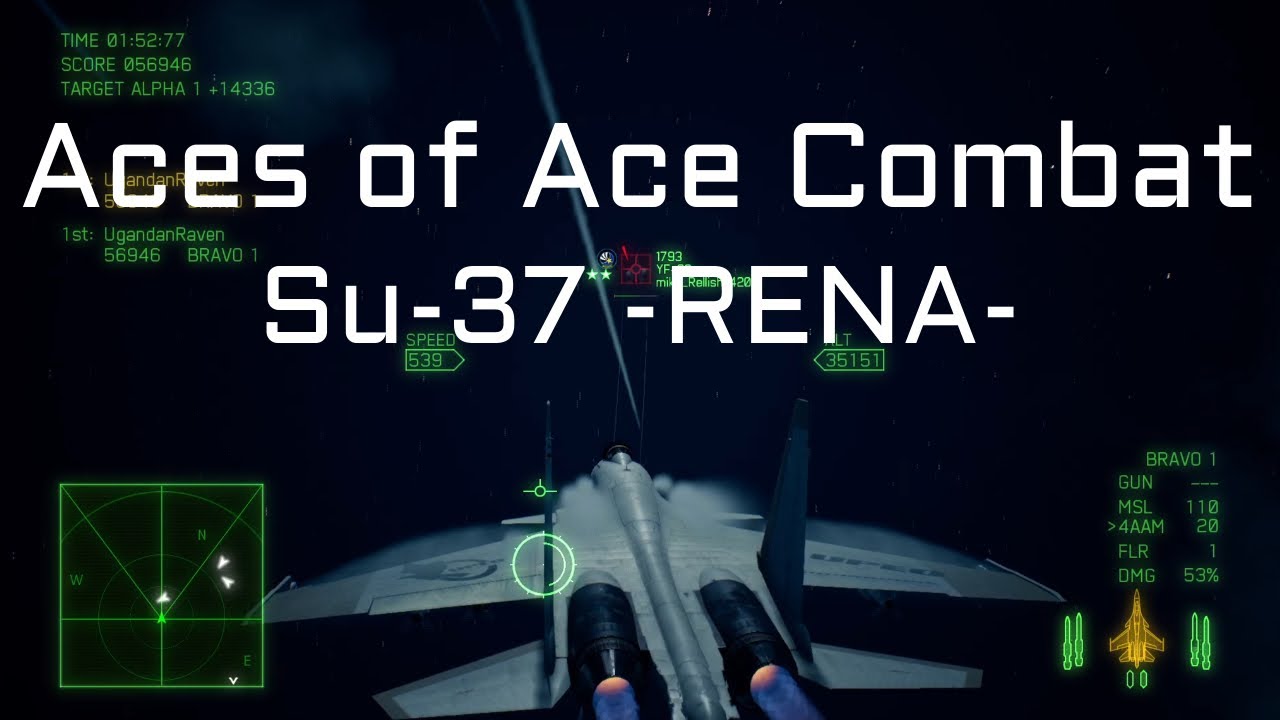 Aces of Ace Combat Ep.6: Su-37 -RENA- (Ace Combat 7 Multiplayer) - YouTube