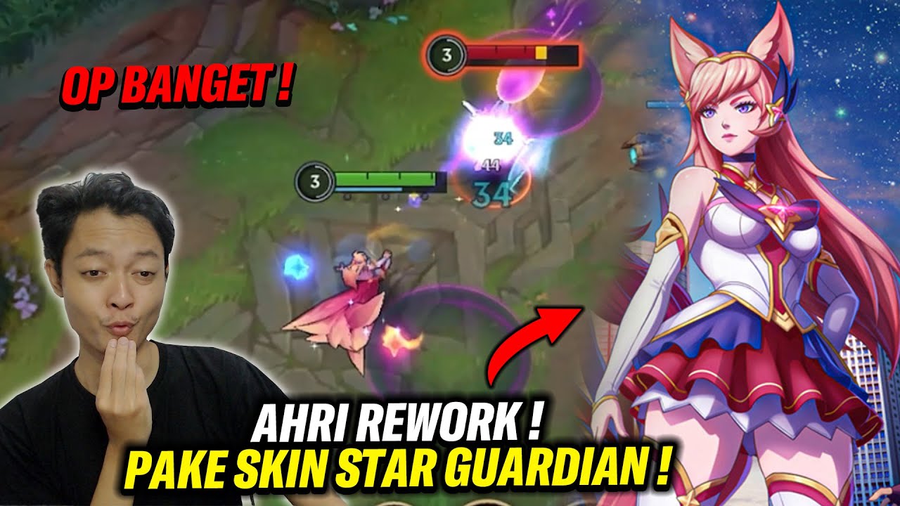 Ahri Rework Pake Skin Baru StarGuardian! Auto Rebutan di MID ? - Wild ...