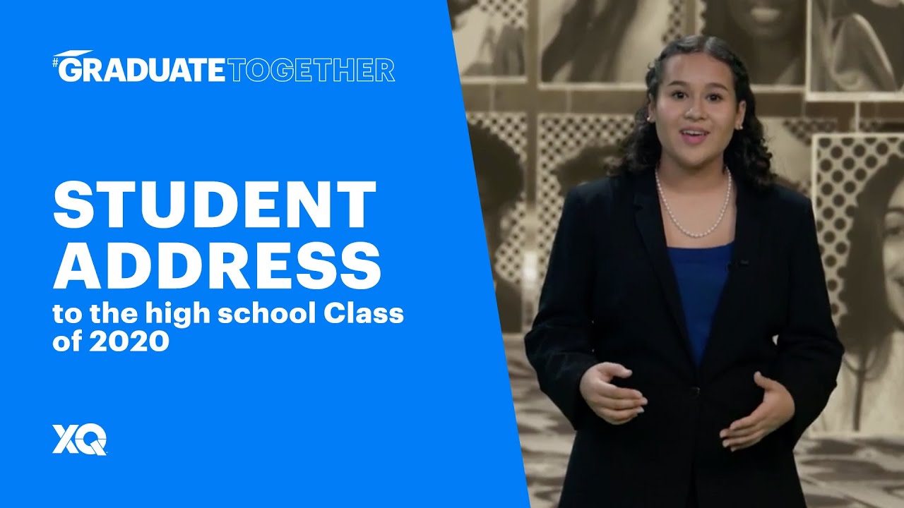 High School Senior Priscilla Arceo Gives Student Commencement Speech | #GraduateTogether - YouTube