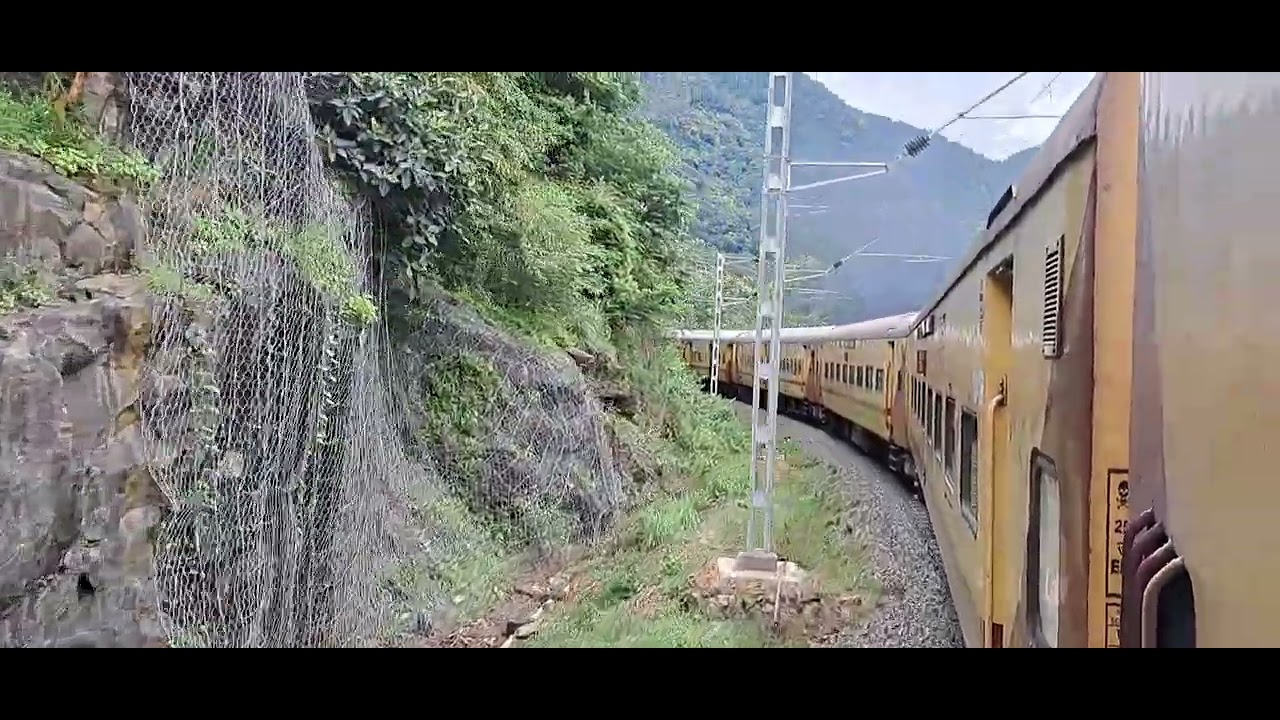 Most Beautiful Mountain Train Journey.. must visit Shencottah to ...