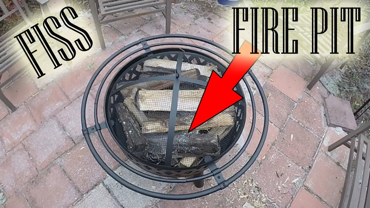 FISS FIRE PIT- FULL SETUP - YouTube