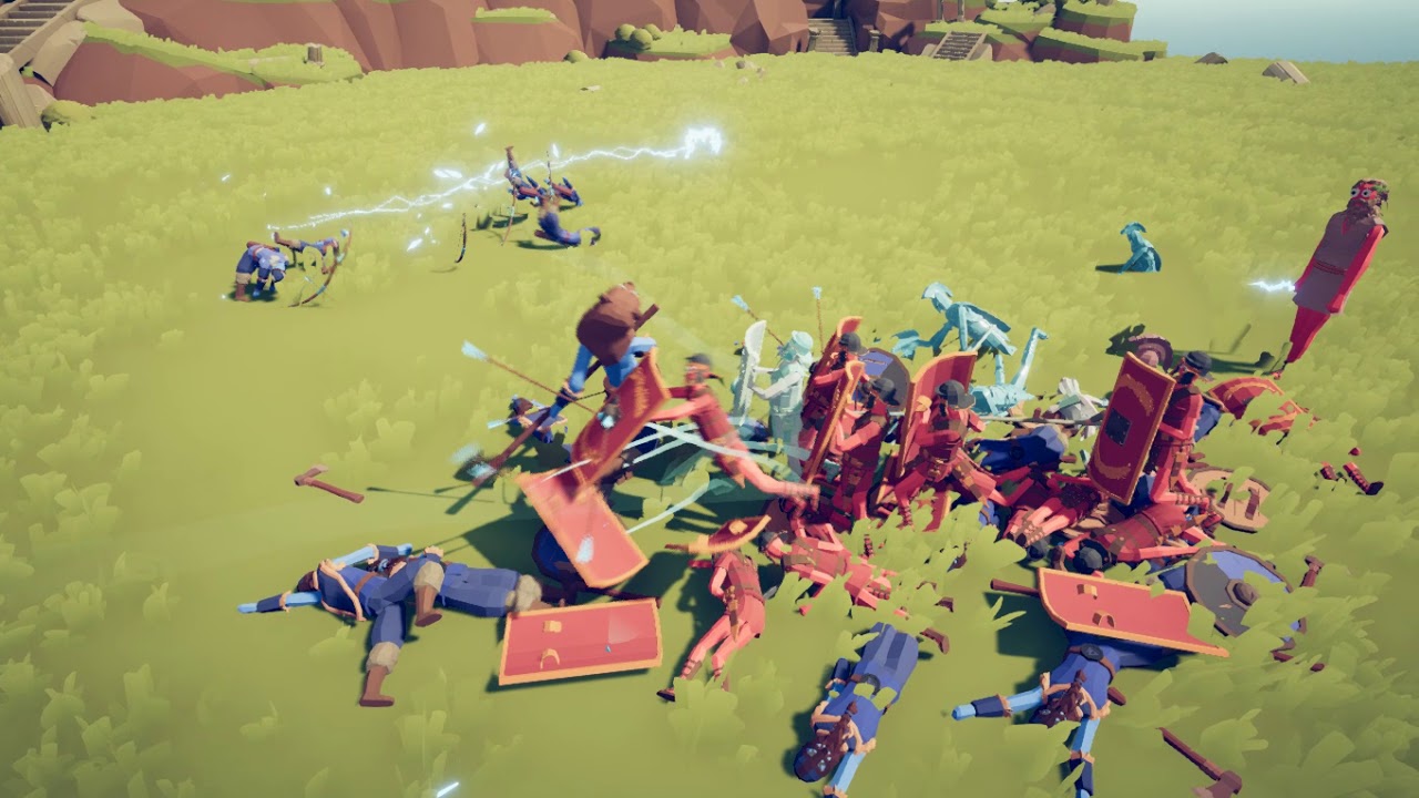 TABS | Zeus Army VS Jarl Army - YouTube