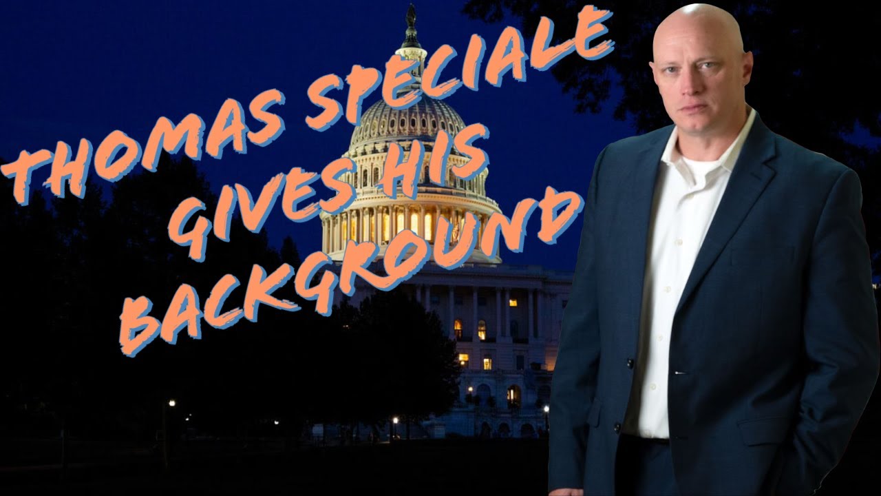 Senate Candidate Thomas Speciale Gives His Background - YouTube