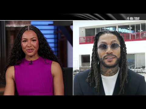 Derrick Rose says he’s ‘blessed’ to have his jersey retired by the Bulls | NBA Today