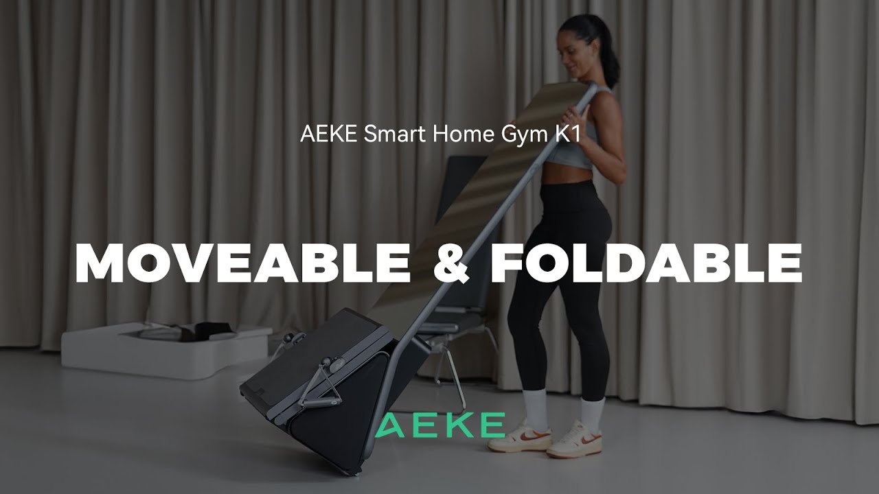 AEKE K1: Easy-to-Use, Moveable & Foldable Design for Home Fitness ...