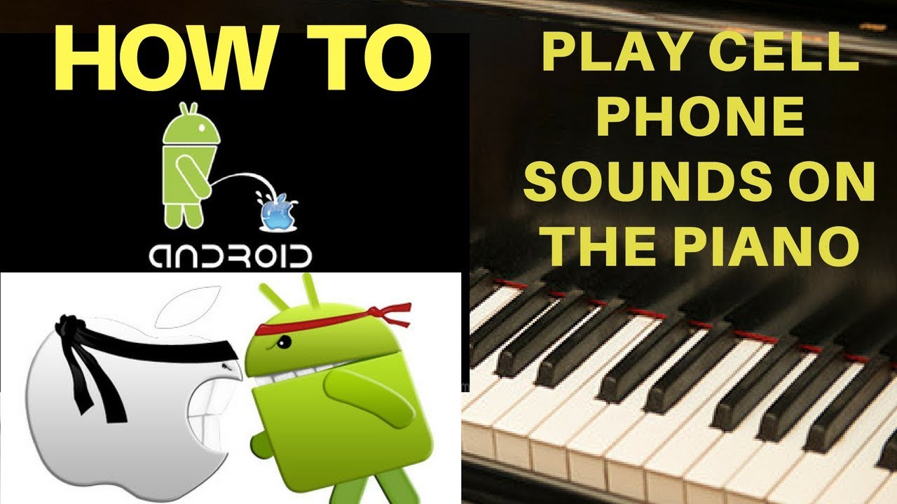 How To Play Classic Cell Phone Sounds on the Piano - YouTube