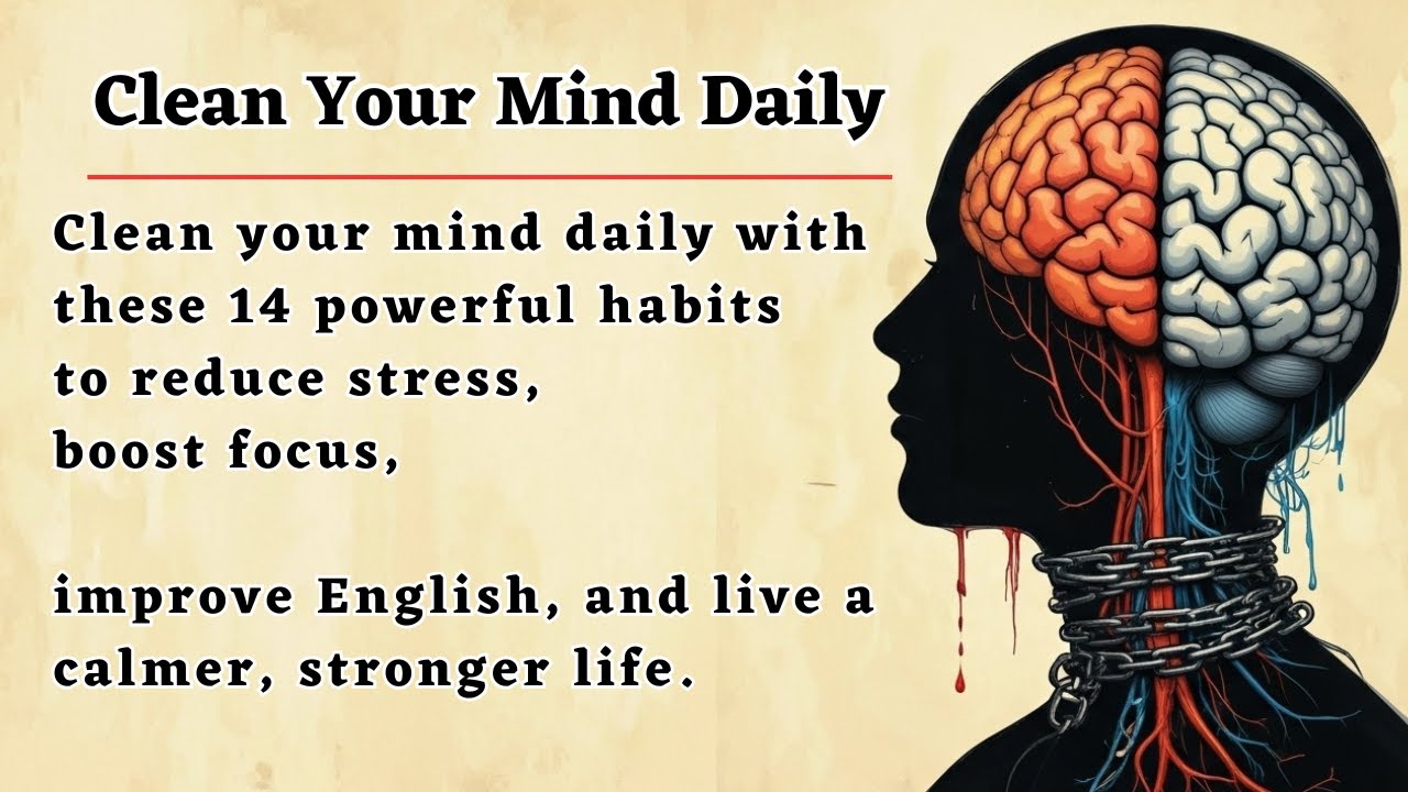 Clean Your Mind Daily 🧠 | English Motivation Story | Graded Reader ...