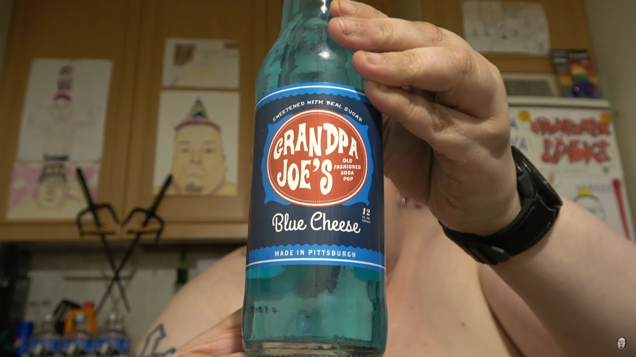 Juomatesti: Grandpa Joe's Blue Cheese Old Fashioned Soda Pop - YouTube