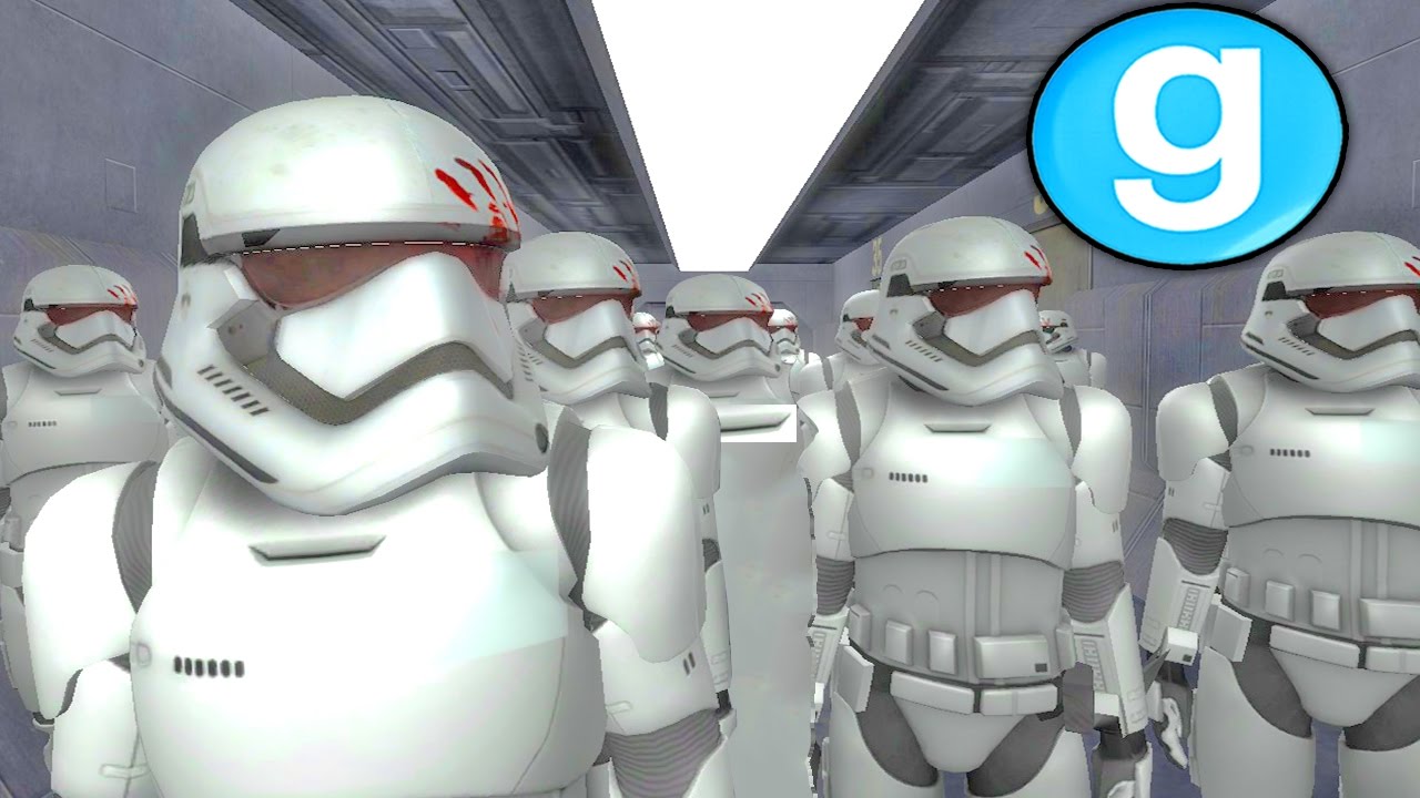 GMOD - 100 STORMTROOPERS VS 1 MAN!?! Garry's Mod Roleplay (Gmod Star ...