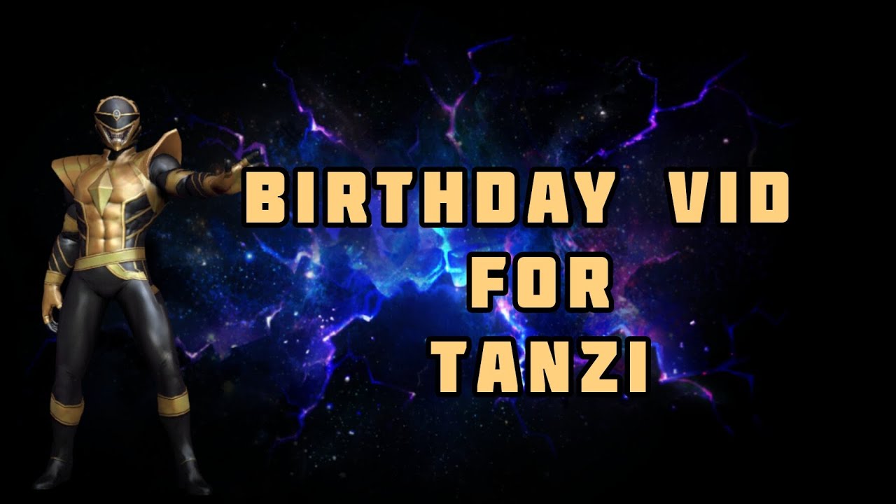 Power Rangers Legacy Wars Birthday vid for Tanzi - YouTube