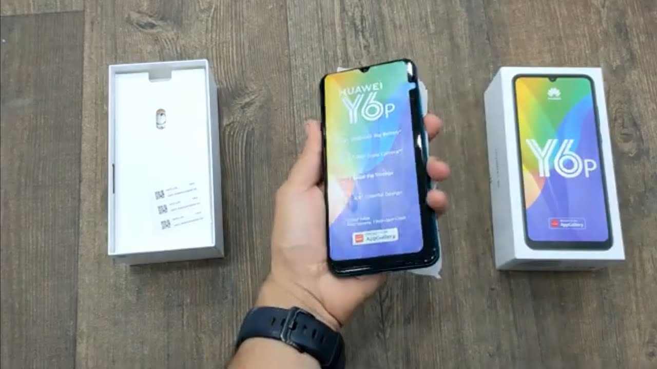 Huawei Y6P 2020 📦 Unboxing & hands on - YouTube