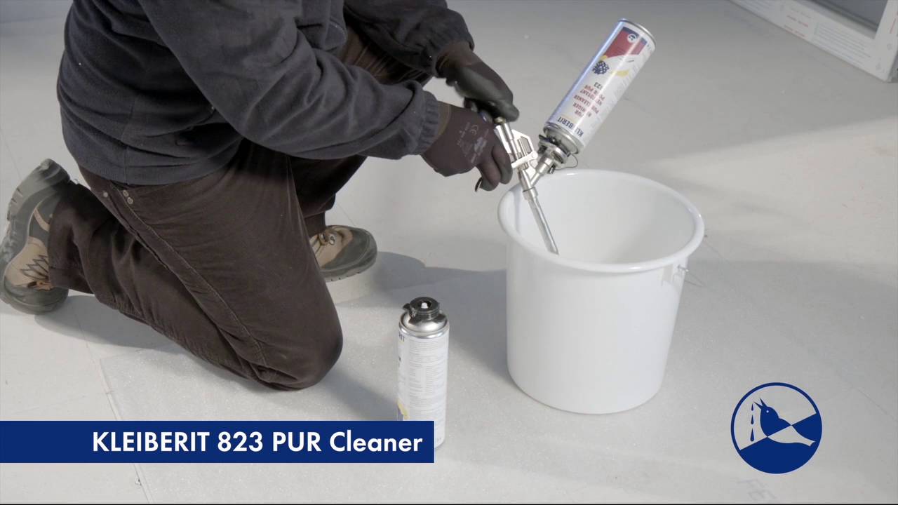 KLEIBERIT 823.0 PUR Cleaner - YouTube