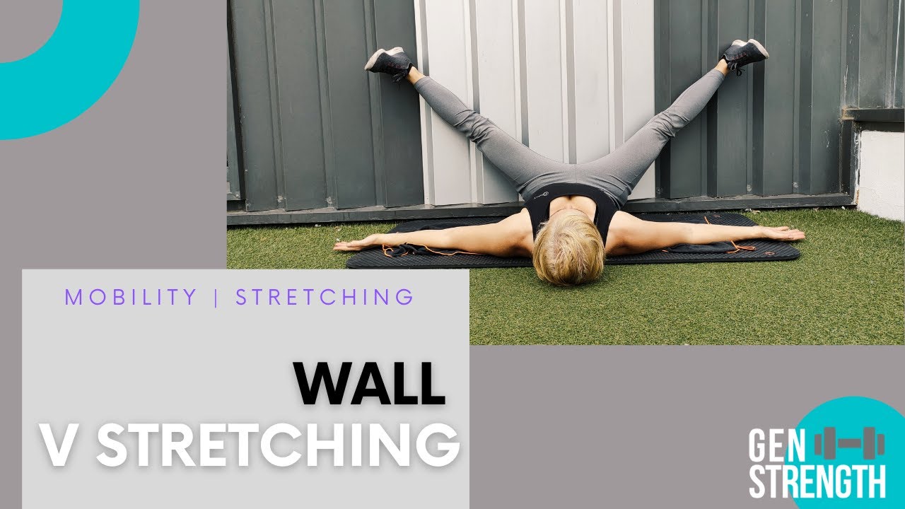 Wall V Stretch - YouTube
