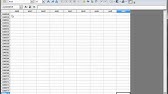 Spreadsheet Tutorial - Libre Office, Calc - YouTube