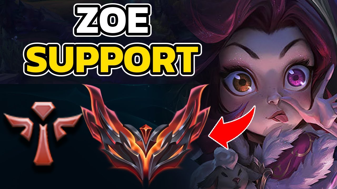 ZOE SUPPORT GRANDMASTER GAMEPLAY, LOL OFF-META BUILD/GUIDE, HOW TO PLAY ...