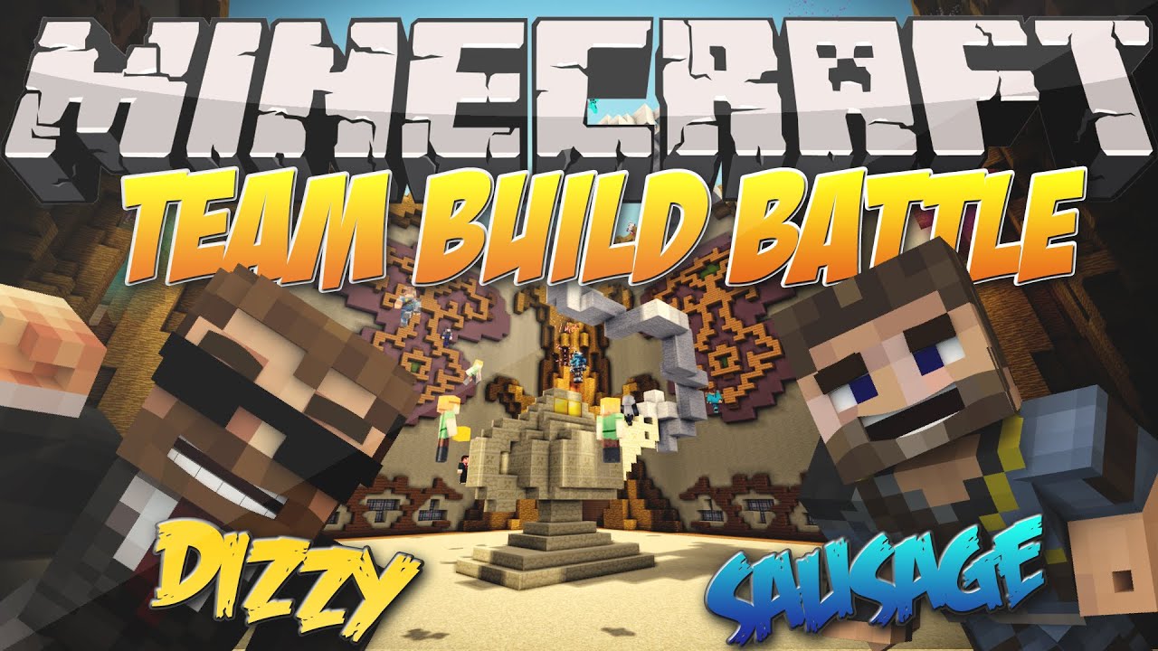 Minecraft - Team Build Battle - 1.9/1.10 "GENIE LAMPS + ENDERMEN ...