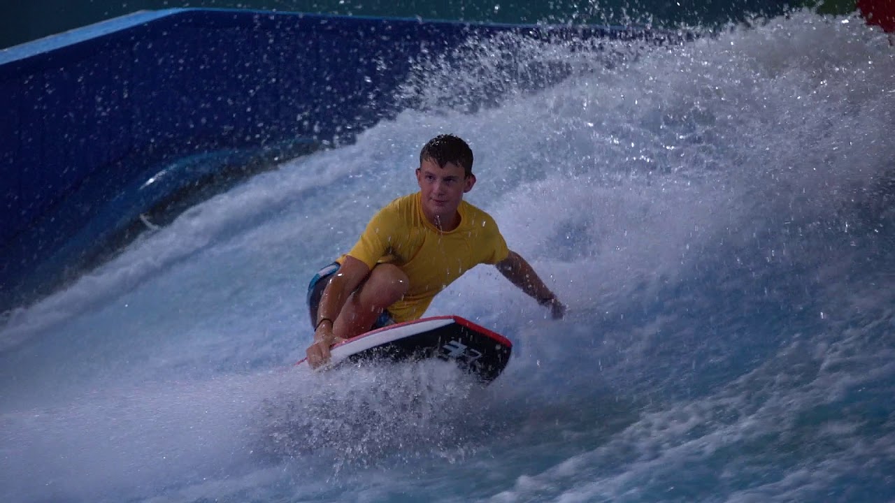Jordan Walter on the FlowRider FLOW Tour at Salomon Center Ogden Utah ...