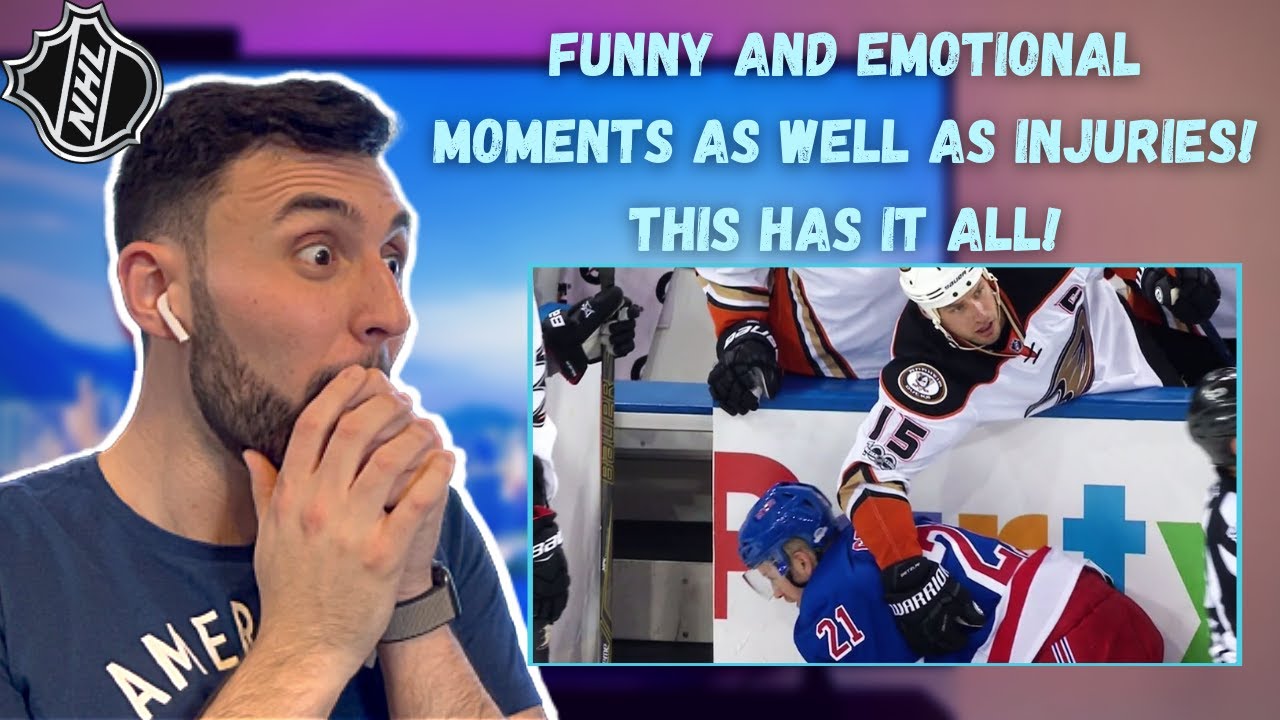 BASKETBALL FAN Reacts to NHL SPORTSMANSHIP/LIGHTHEARTED Moments with ...