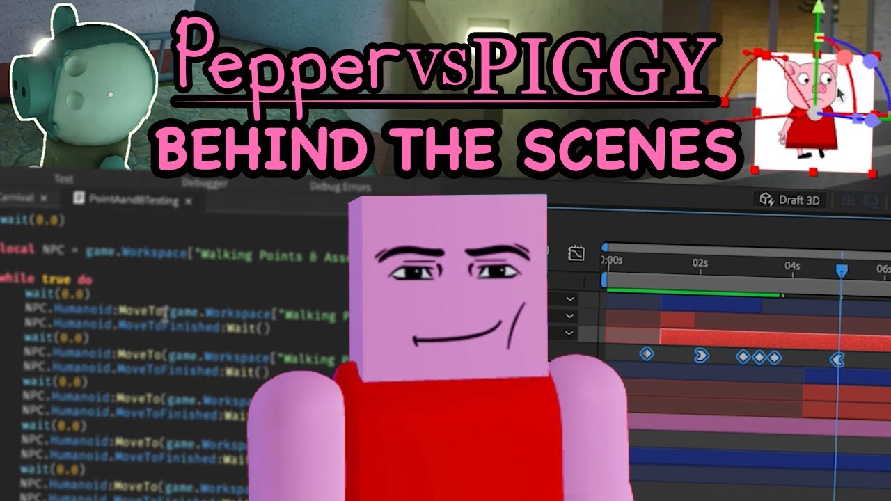 Pepper vs. Piggy: Chapter Two BEHIND THE SCENES | Upside-Down City ...