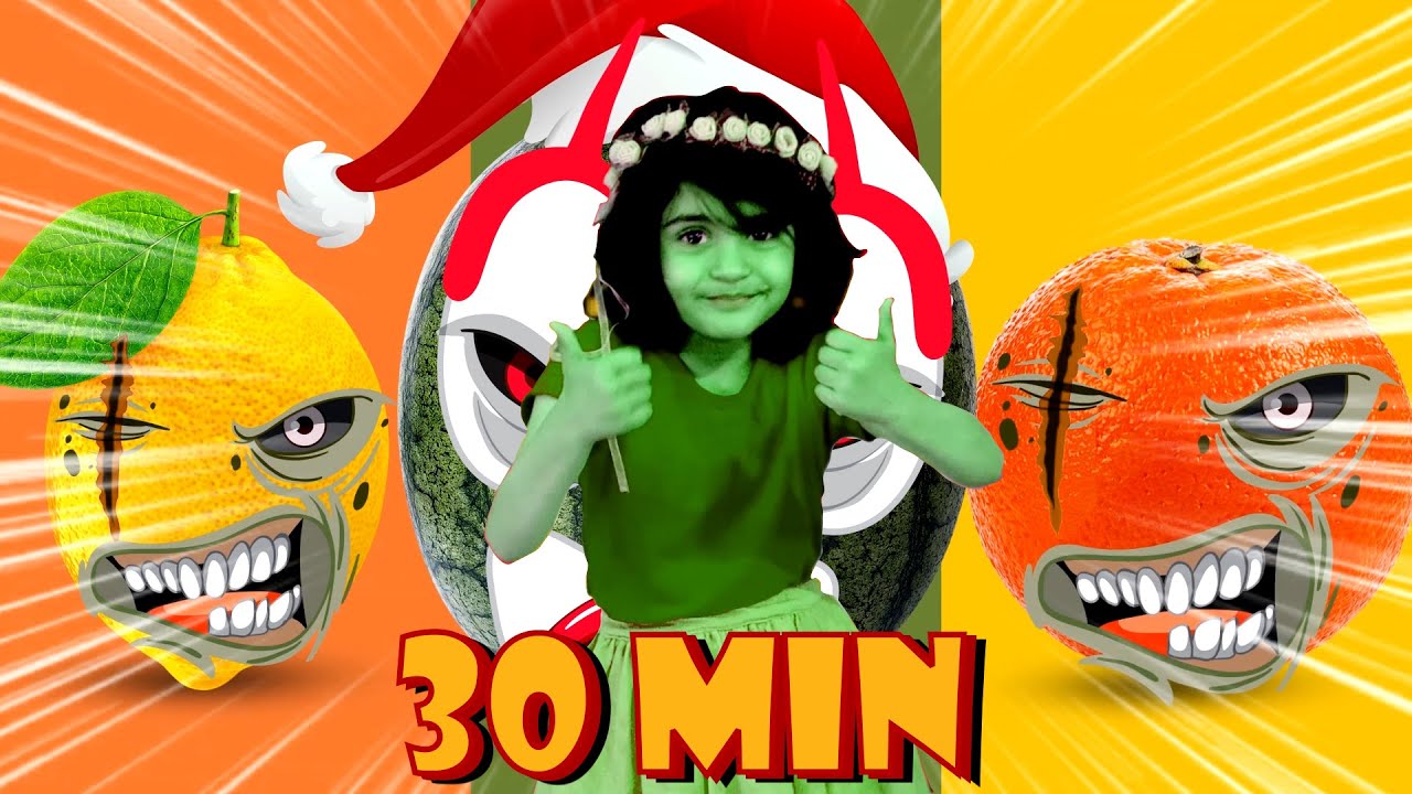 Scary Fruits & Vegetables! Happy Halloween | Mega Compilation | Little ...