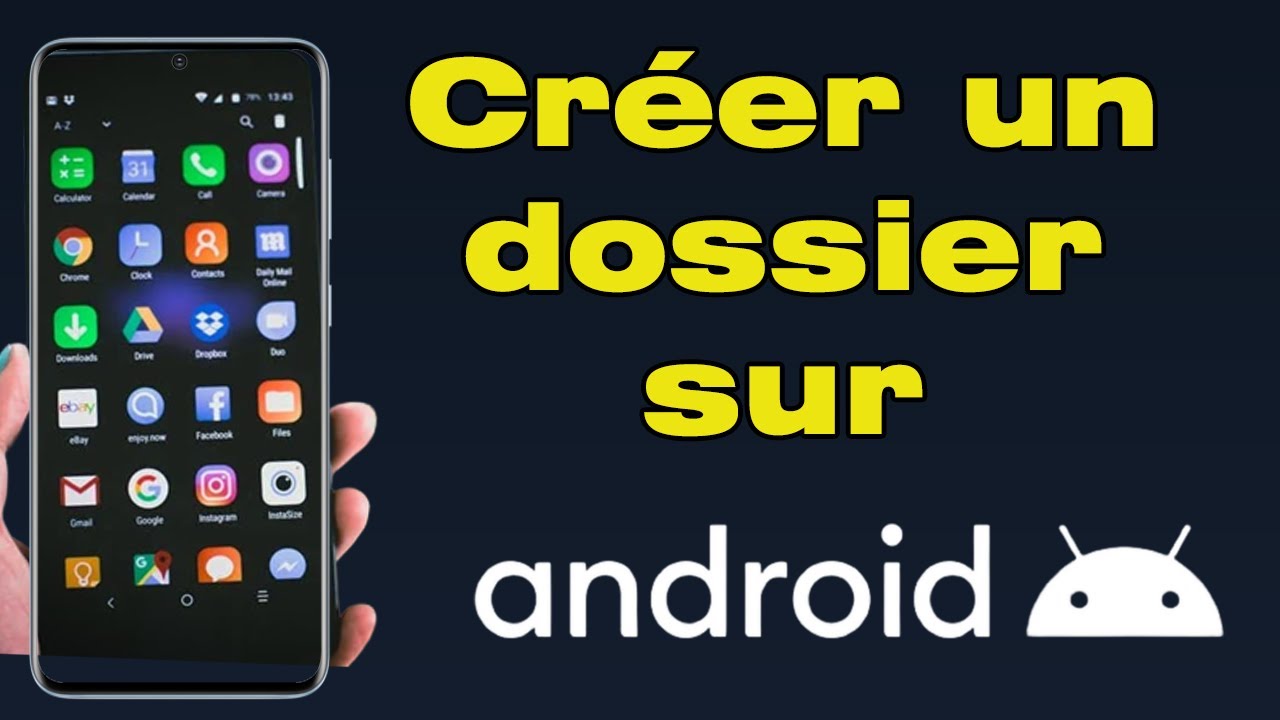 Comment créer un dossier sur Android - YouTube