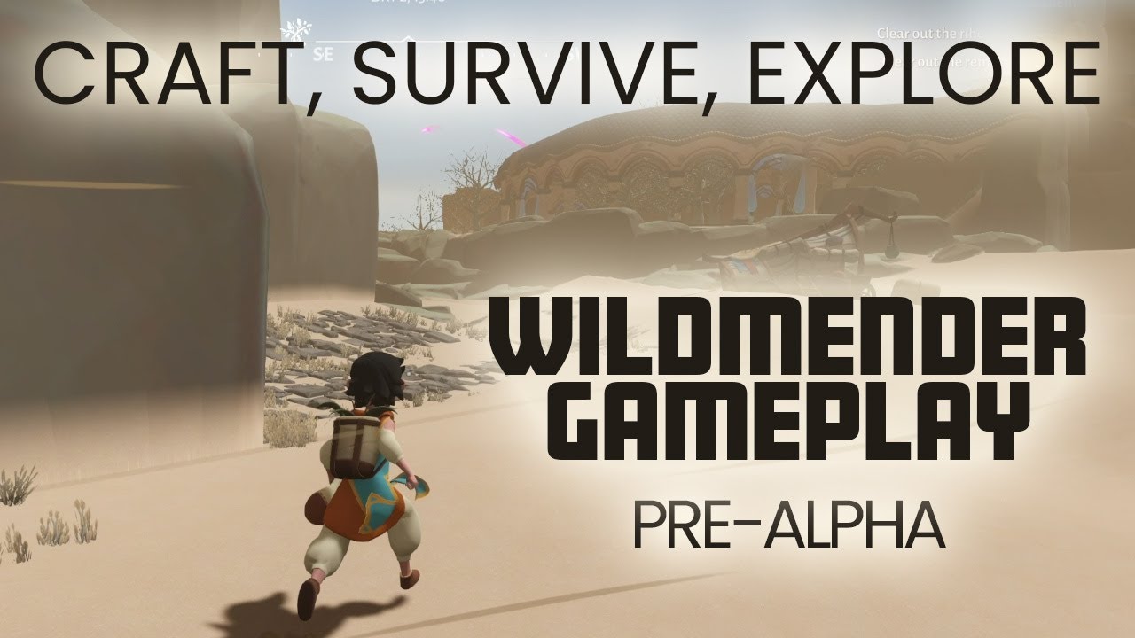 WILDMENDER 30-Minute Gameplay Pre-alpha - Survive, Craft, Explore (4 ...