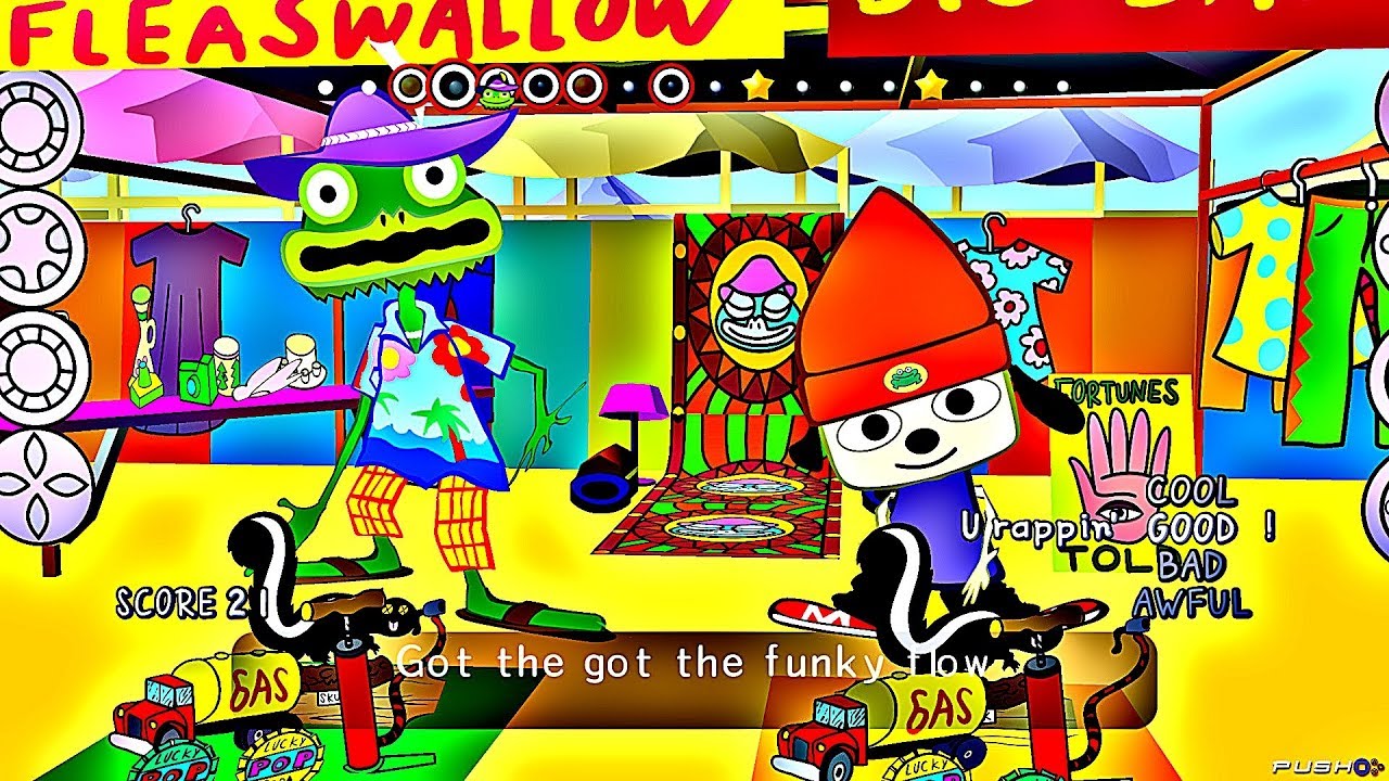 Parappa the rapper remastered intro movie ps4 - YouTube
