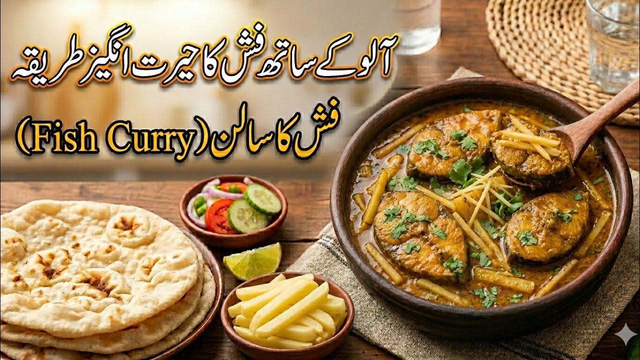 fish curry with potato full recipie| - YouTube