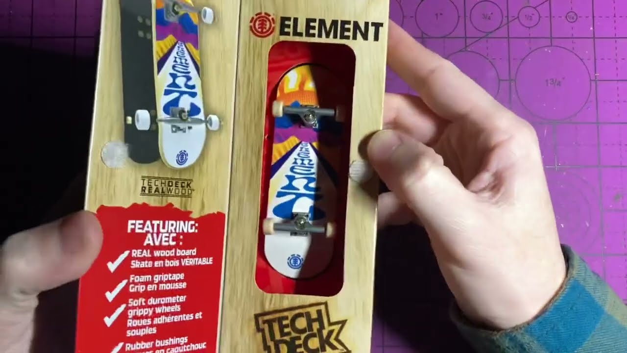 Upgrading A Tech Deck Performance Series - Element - YouTube