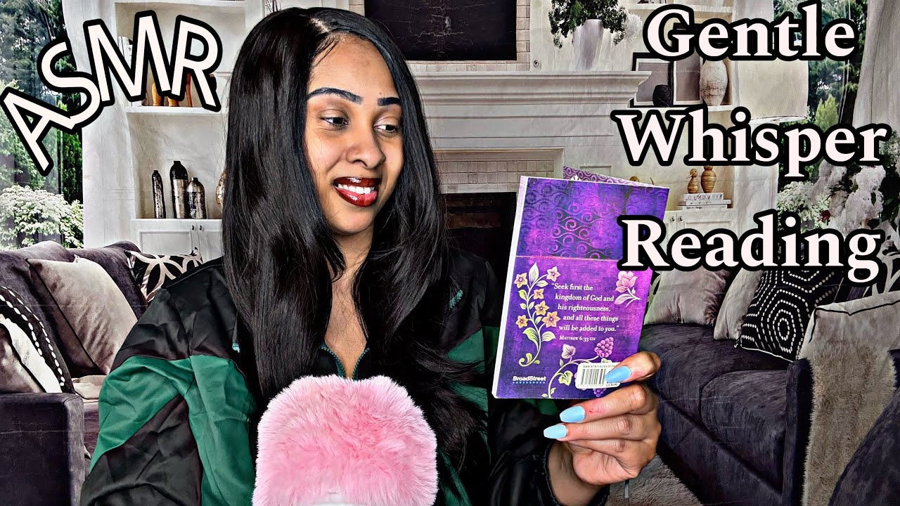 ASMR Whisper Reading & Tapping: Ultimate Calm & Relaxation - YouTube