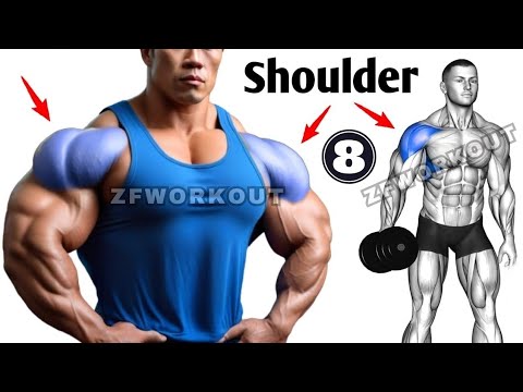 8 Huge Shoulder Workout At Gym | Build Massive Shoulders - YouTube