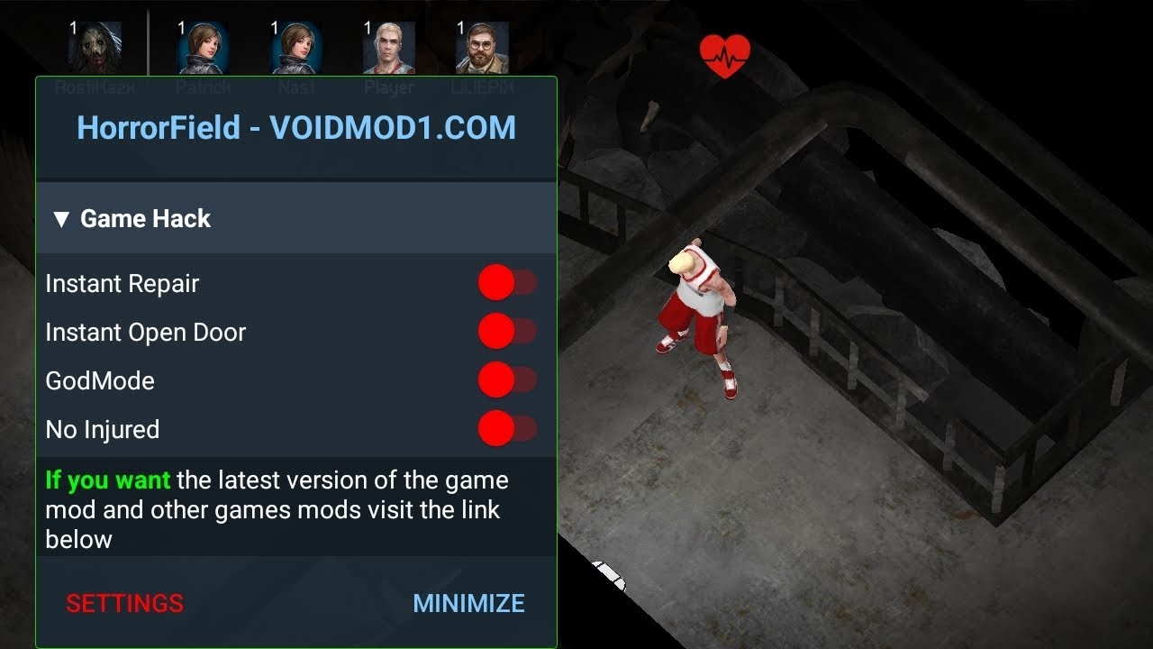 Horrorfield Multiplayer horror MOD APK 1.7.12 - YouTube