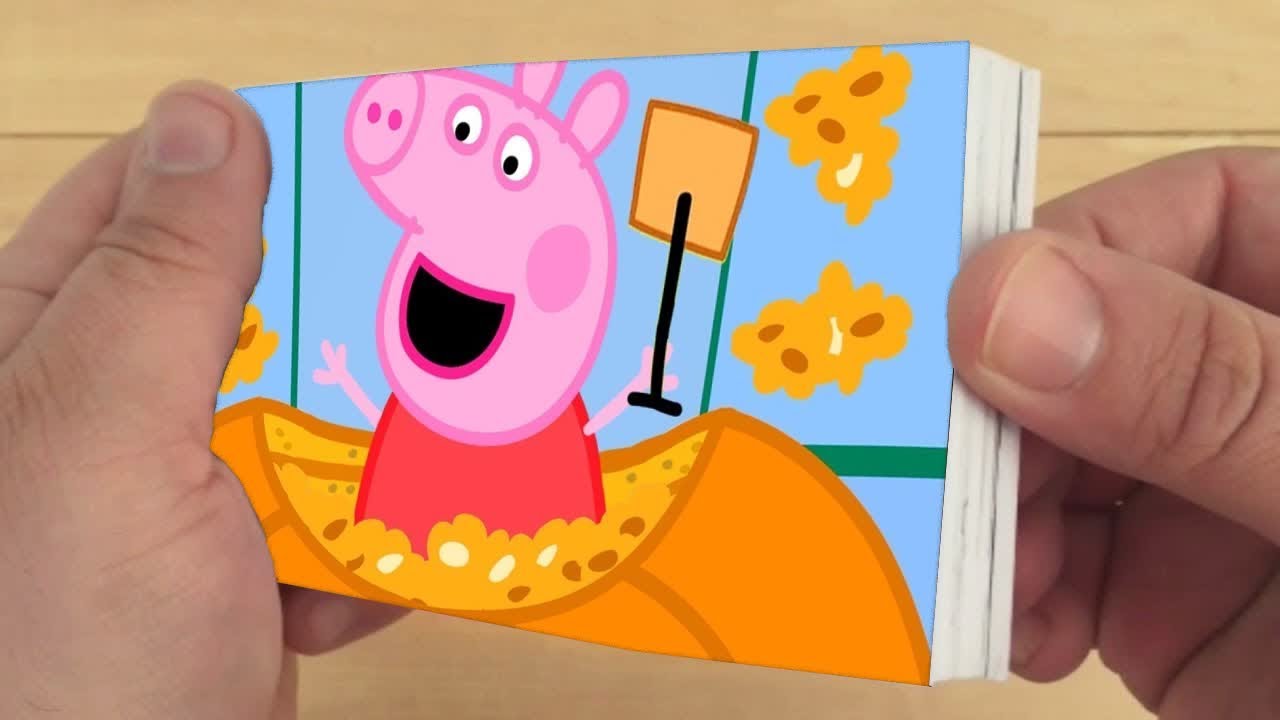 Flip Book - Peppa Pig Full Episodes - Pumpkin Competition - Cartoons ...