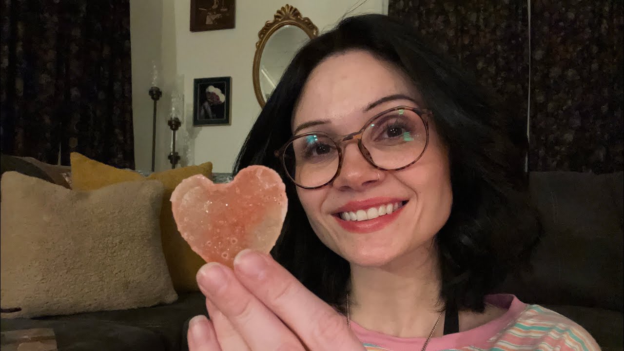 asmr crystal candy — (honest) review! mouth sounds, crinkles, tapping 🔮 ...