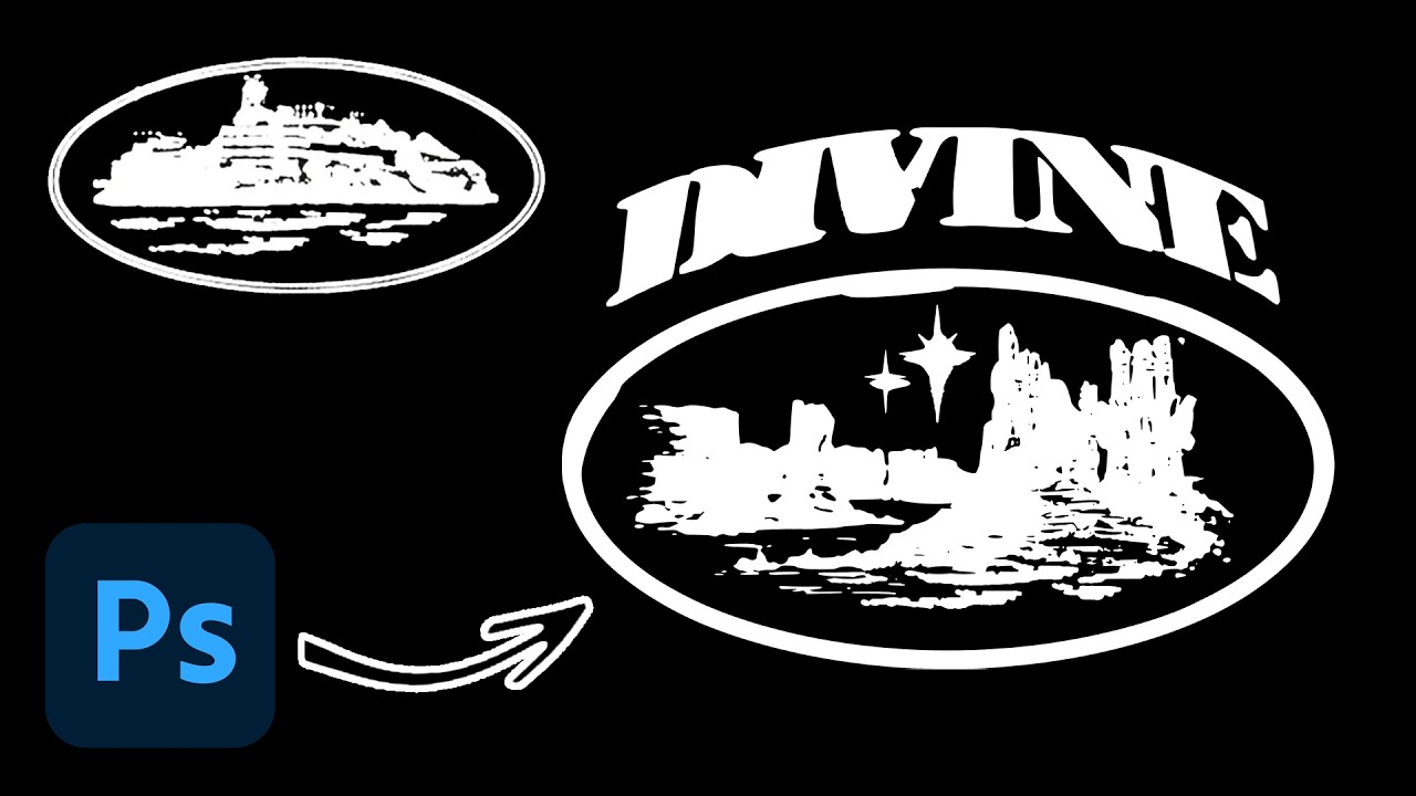 How To Make A Logo Like CORTEIZ - YouTube