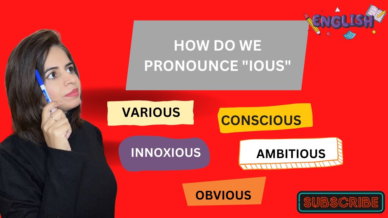 Rules to pronounce “IOUS” - YouTube