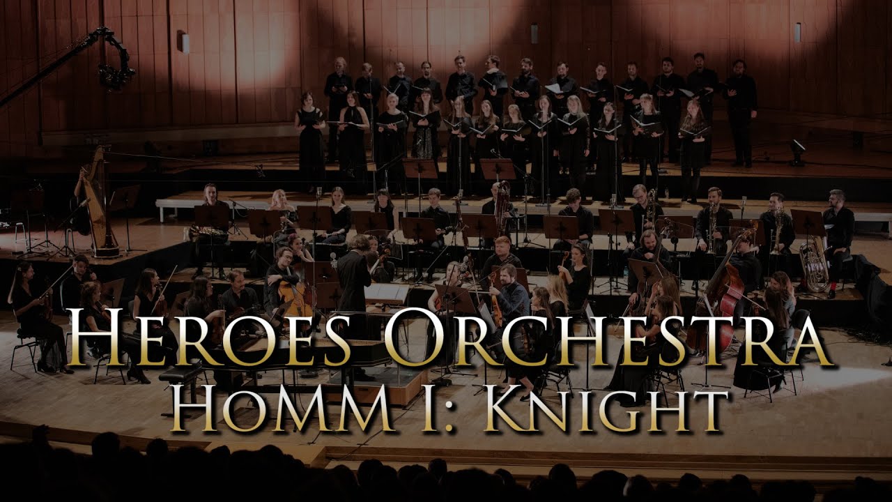Heroes Orchestra - Knight theme from HoMM I | 4K - YouTube
