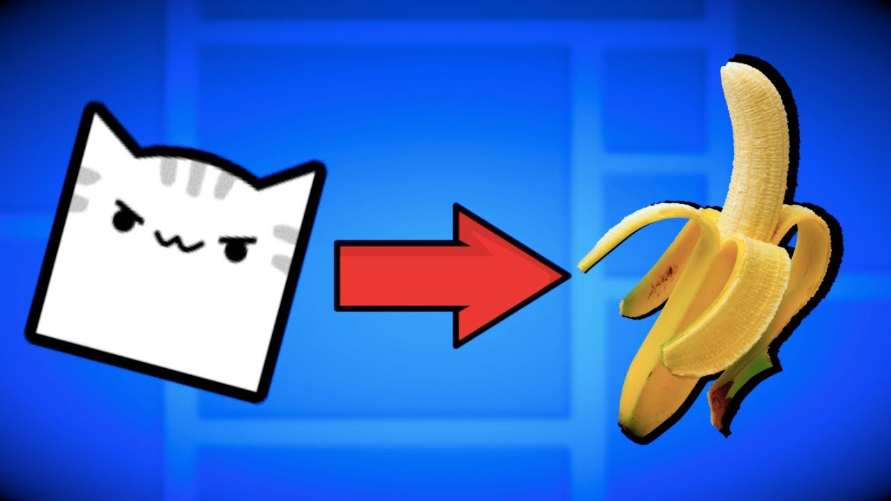 beanable vs banana | Geometry Dash beanable - YouTube