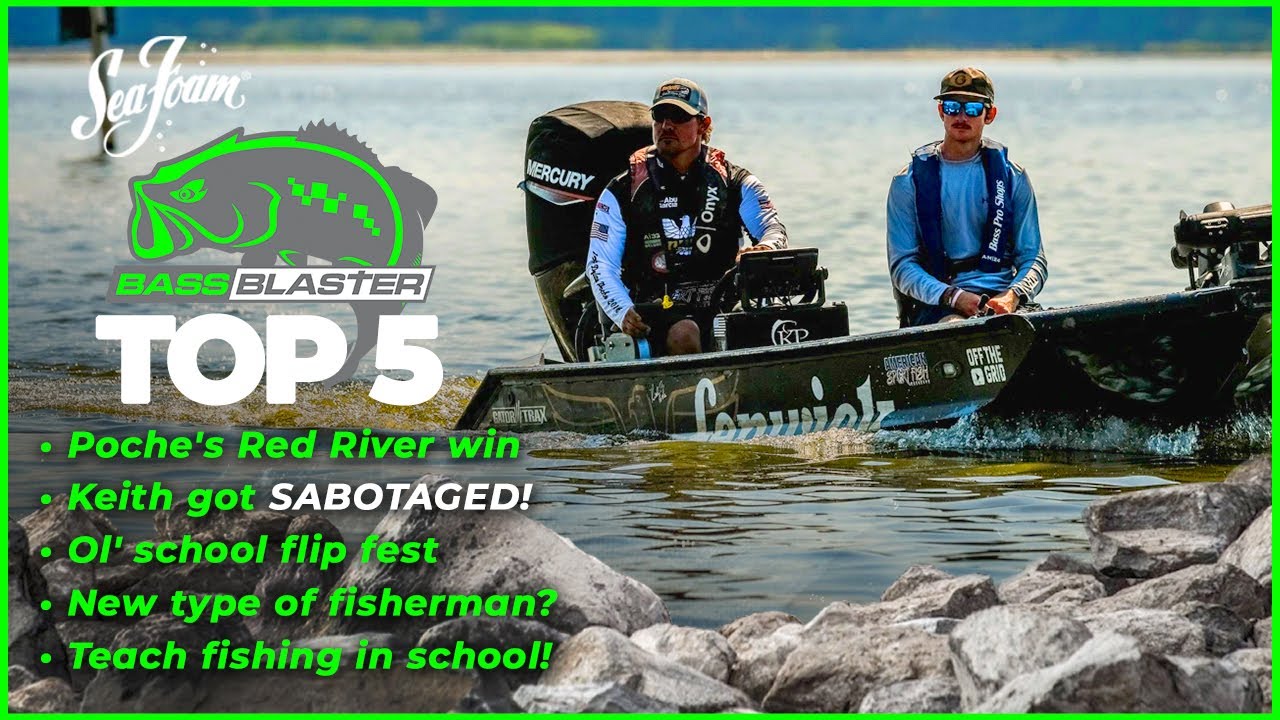 Sabotage? New type of fisherman? Fishing in school? Top 5 in Bass, Ep ...