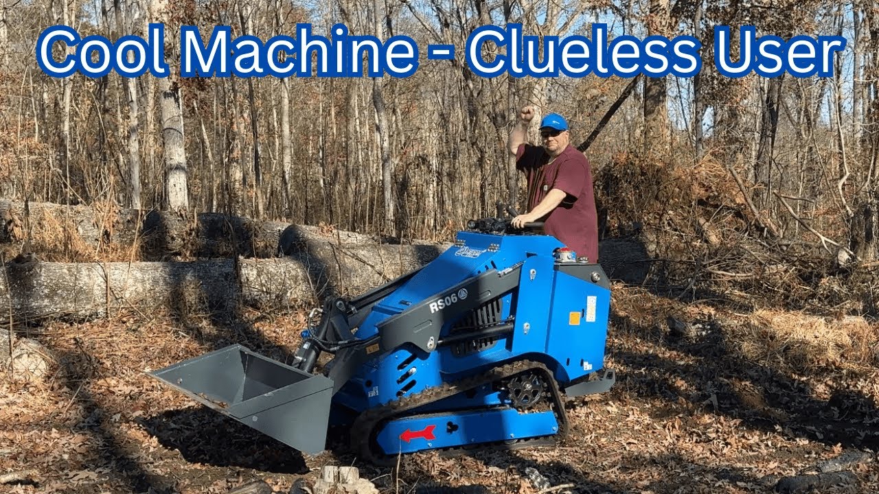 Rippa RS06 Mini Skid Steer Loader - Overview & Initial Thoughts - YouTube