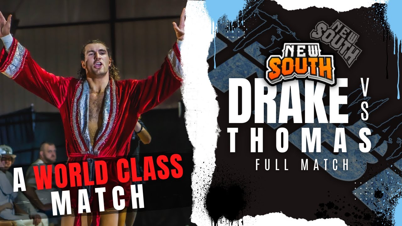 FULL MATCH: Hunter Drake vs Channing Thomas (New South: Winter Warz ...