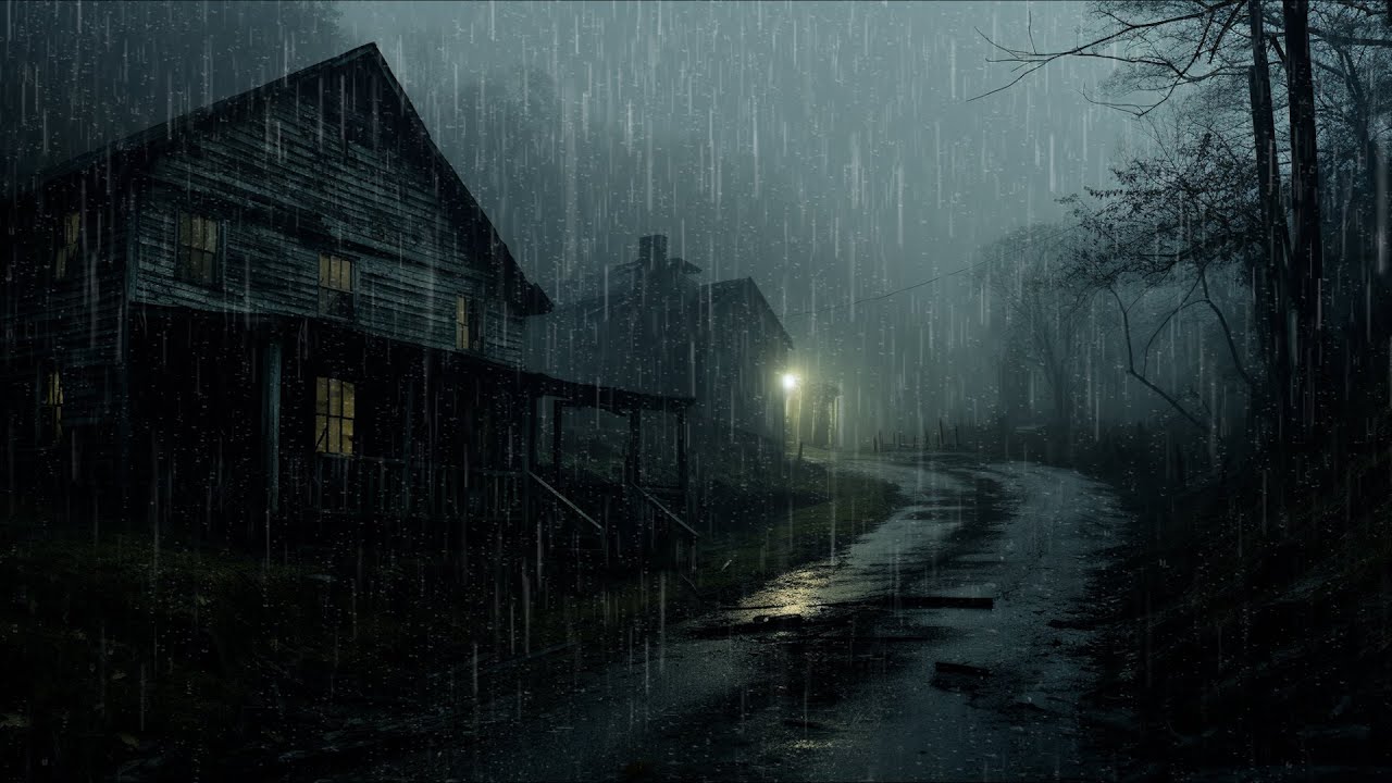 Rainy Nature Walk | Embrace The Magic Of Light Rain On The Forest Road ...