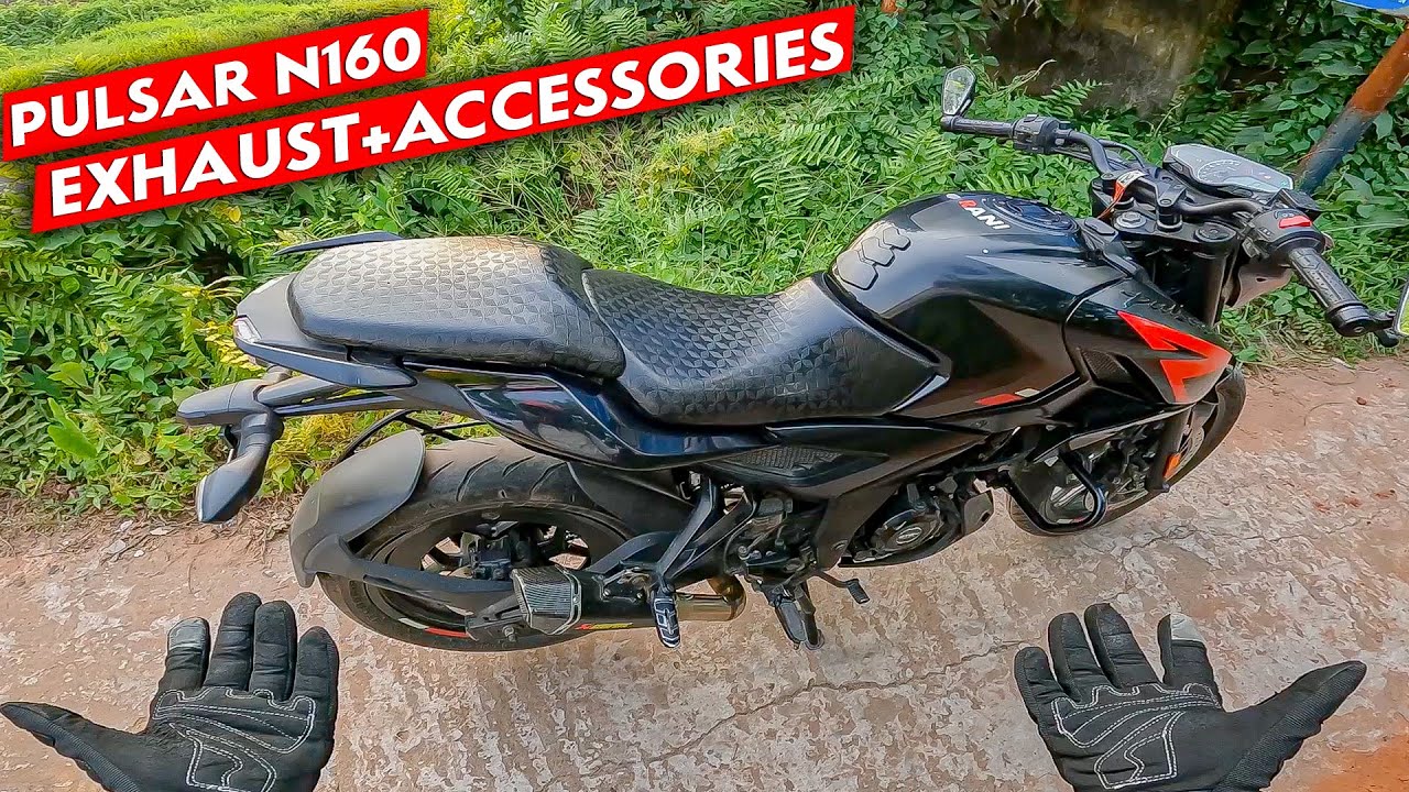 Bajaj Pulsar N 160 Modified With Akrapovic Exhaust & Accessories Ride ...