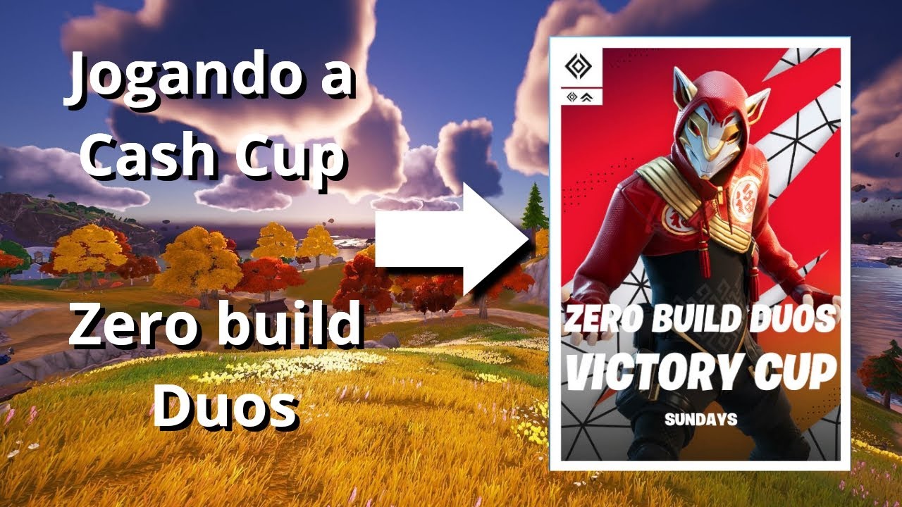 Jogando a Cash Cup Duos Zero build com o @ninjabr2023 - YouTube